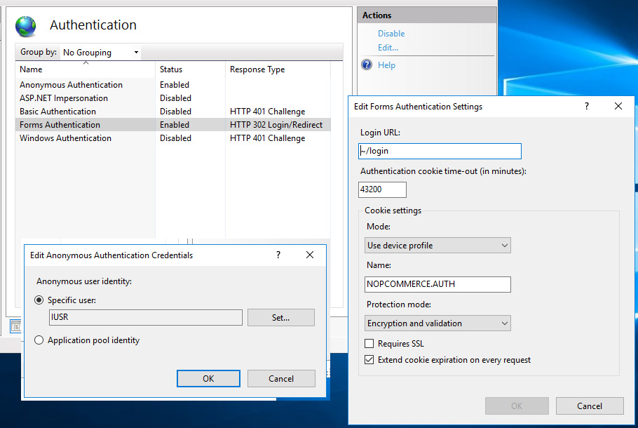 redirect to login?ReturnUrl =%2f - nopCommerce